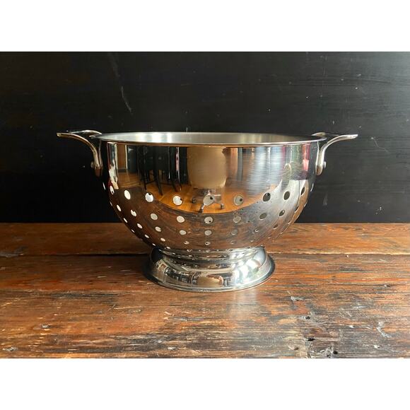 All-Clad | Kitchen | Allclad Stainless Steel Colander | Poshmark